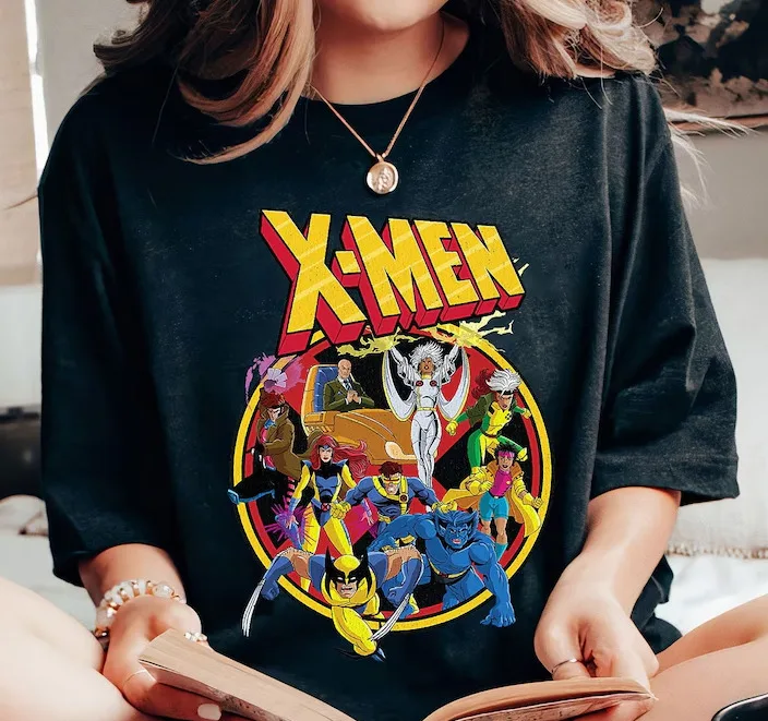 X-Men-97-T-Shirt-Animated-Series-Vintage-Retro-90S-Superhero-Shirt-S ...