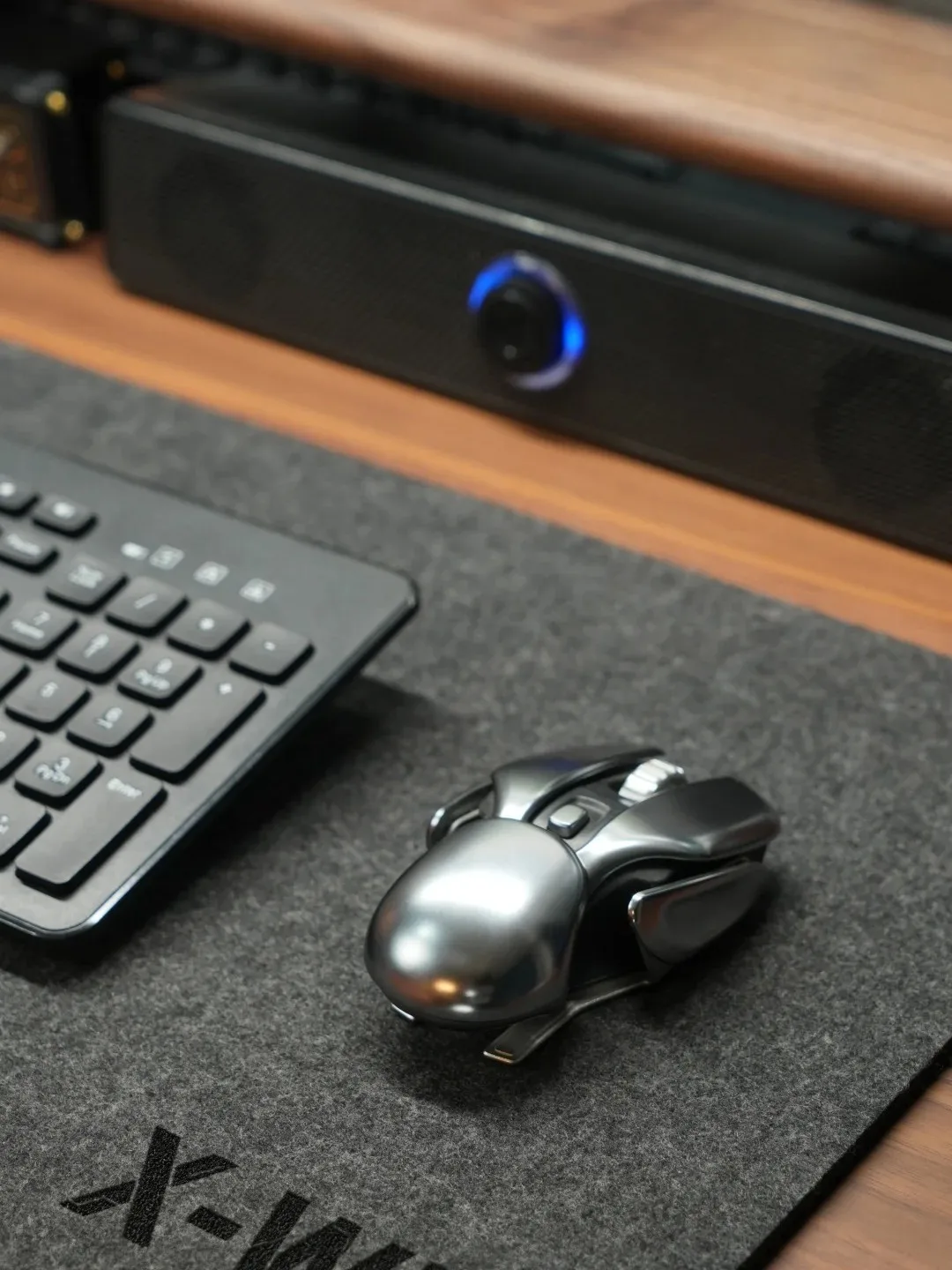 Inphic PX2 2.4GHz Wireless Mouse Concept USB Charging Metal Mouse ...