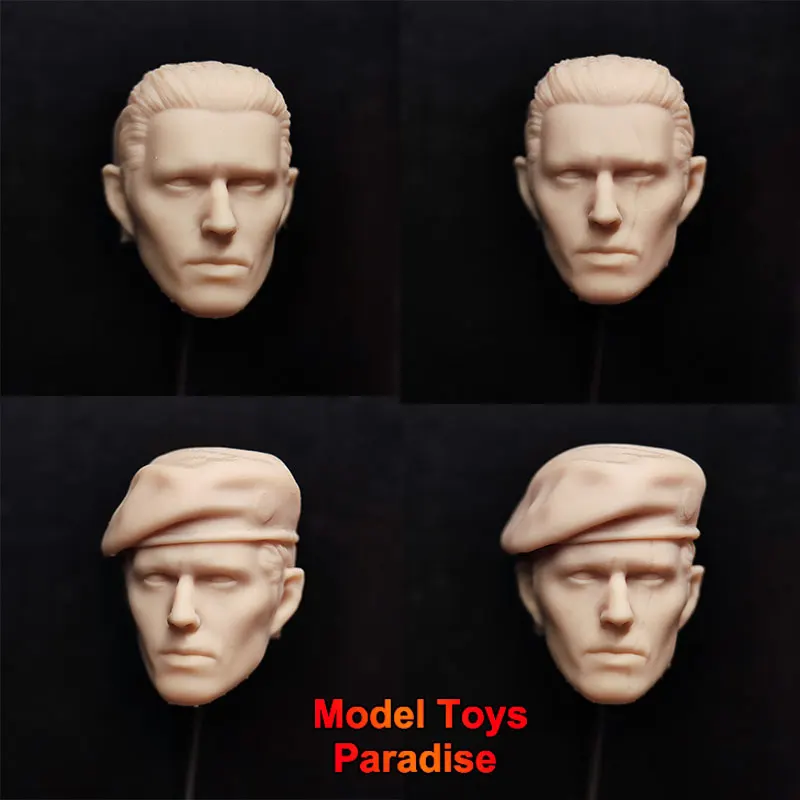 Unpainted-1-12-Men-Soldier-Jack-Krauser-Head-Sculpt-Resident-Evil-White ...
