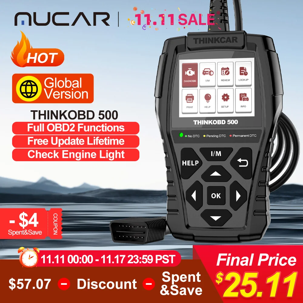 THINKCAR-ThinkOBD500-OBD2-Scanner-for-Car-Professional-Car-Code-Reader ...