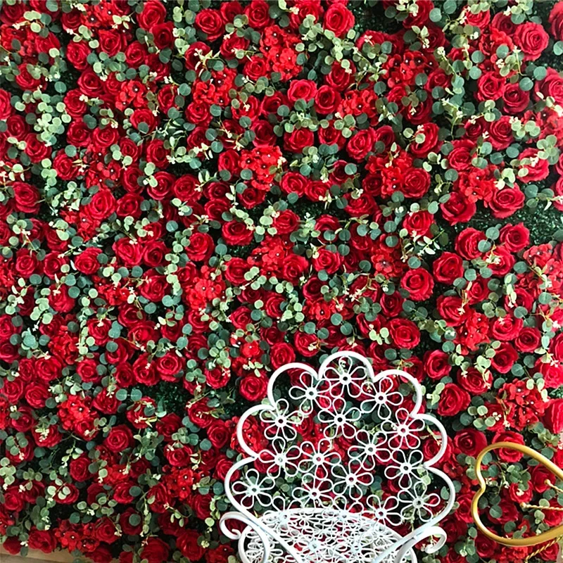 40X60CM-Red-Collection-Simulation-Flower-Wall-Background-Wall ...