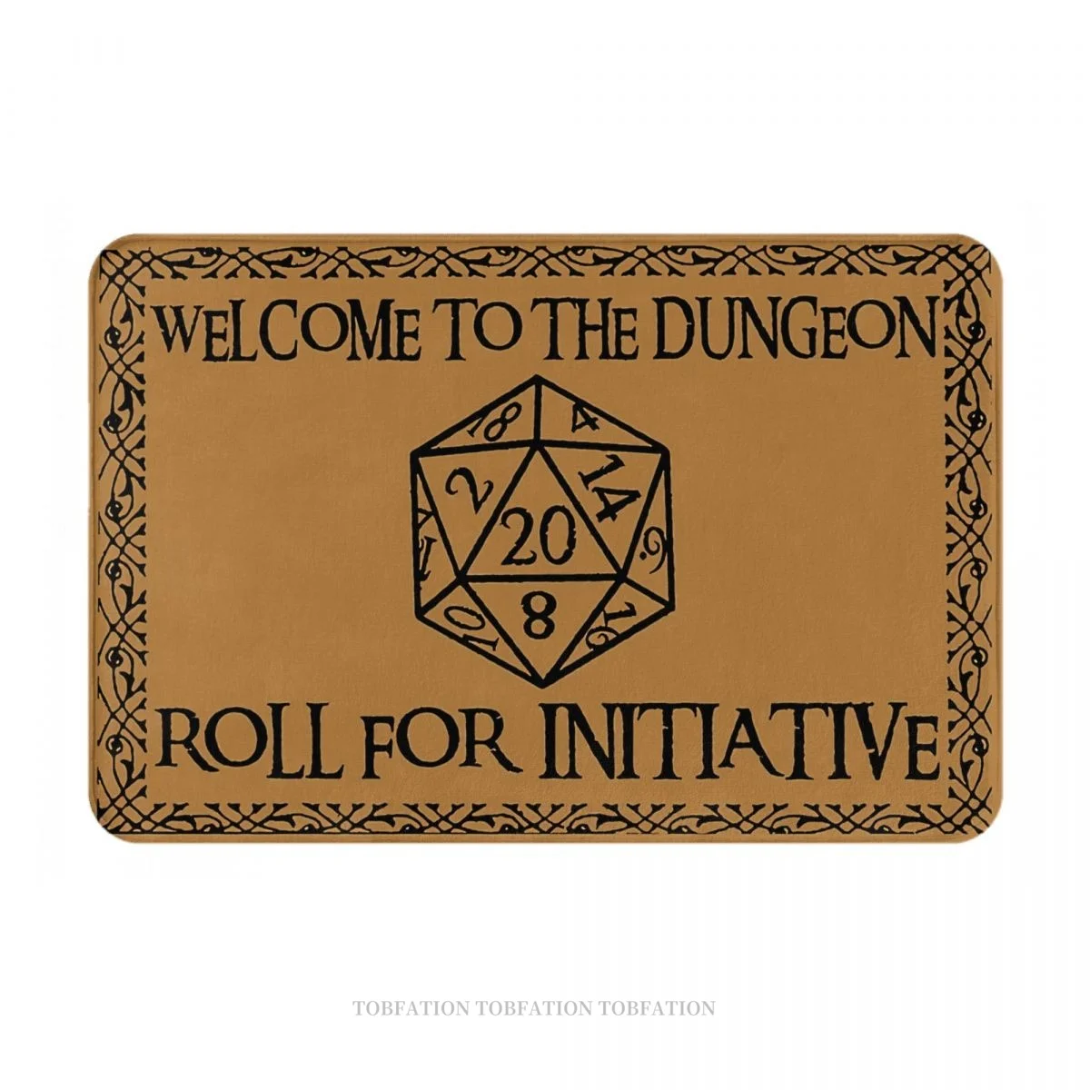 DND-Game-Bedroom-Mat-Welcome-To-The-Dungeons-Roll-For-Initiative ...