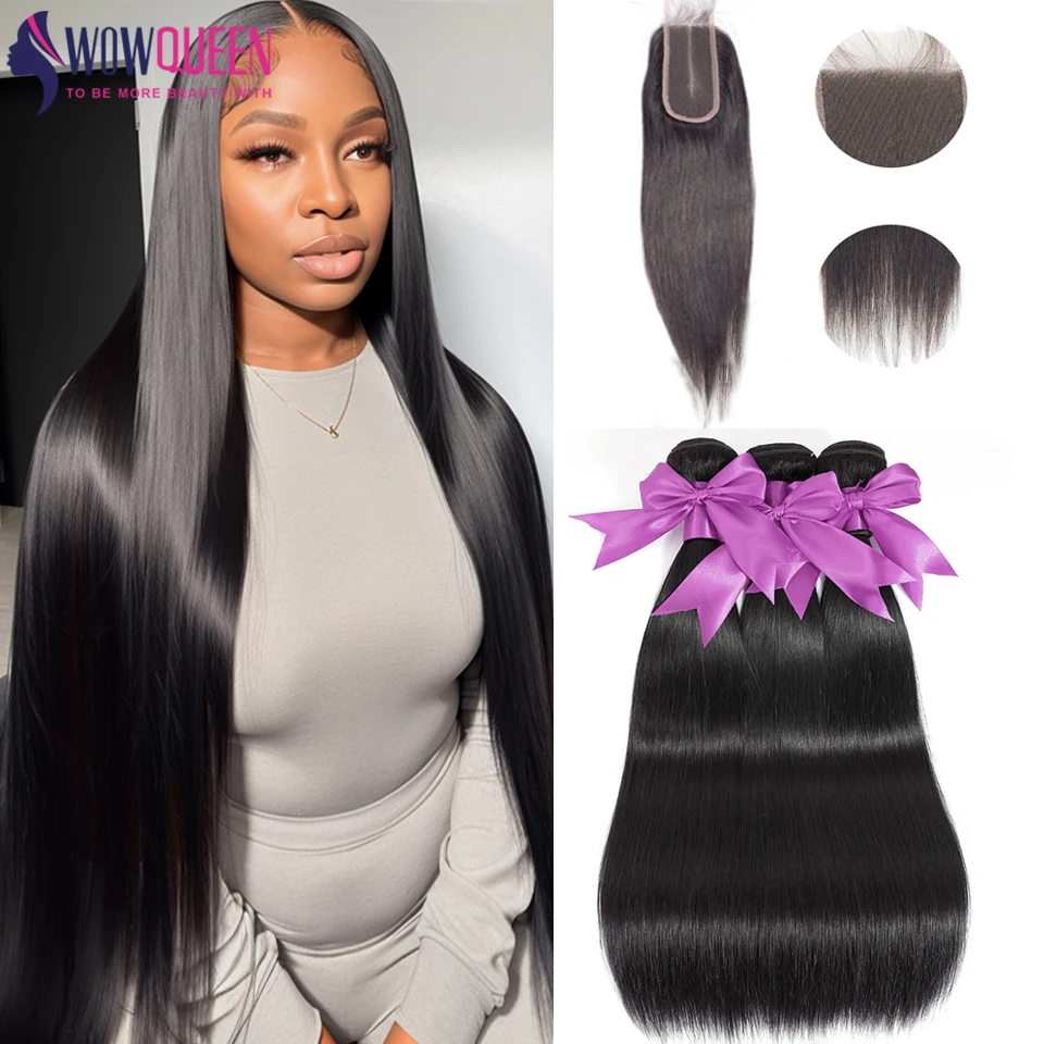 30-32-Inch-Straight-Human-Hair-Bundles-With-Closure-2x6-Middle-Part-Raw ...