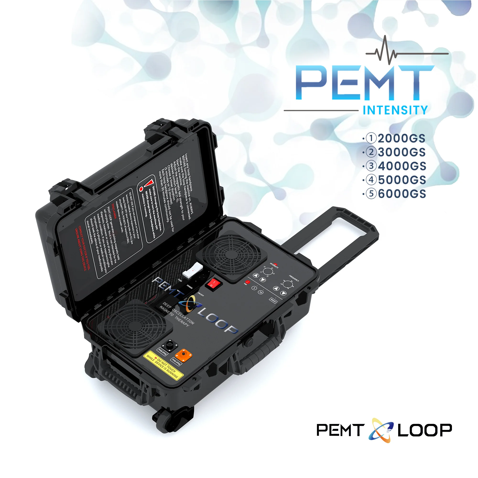 6000-Gauss-PEMF-Mat-Physiotherapy-Magnetic-Therapy-Machine-PEMT-Loop ...