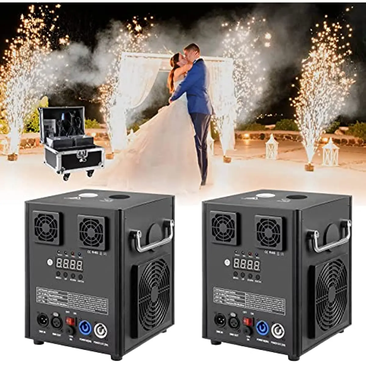 Cold-Fountain-Spark-Machine-Electronic-Firework-500W-DMX-Remote-Control ...