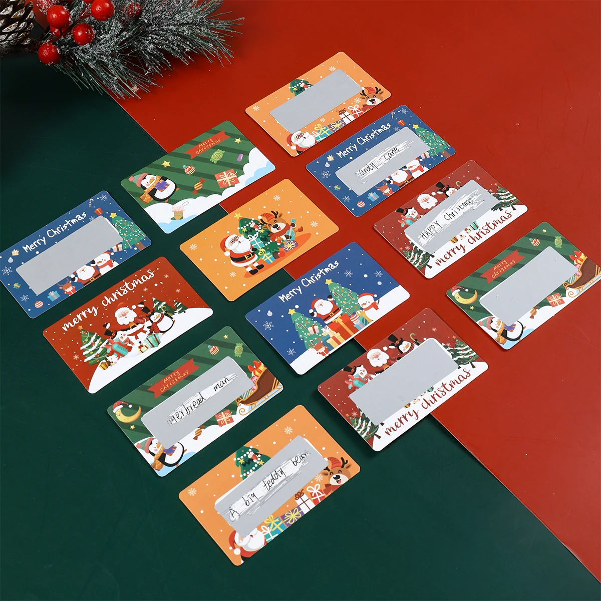 Christmas Scratch Cards Merry Christmas Decorations for Home 2025 ...