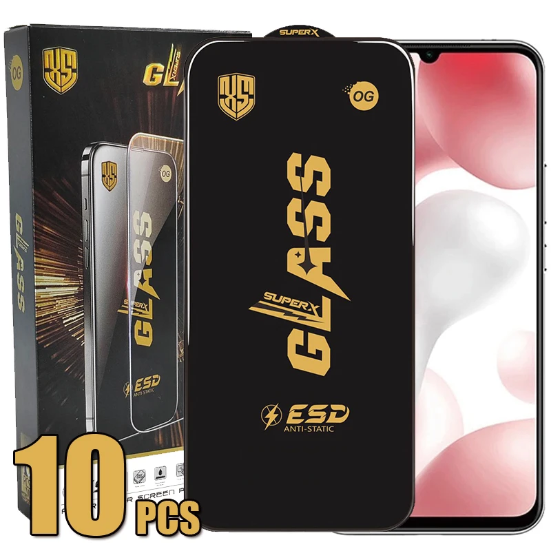 10pcs OG ESD Tempered Glass HD Armor Super Screen Protector Film For ...