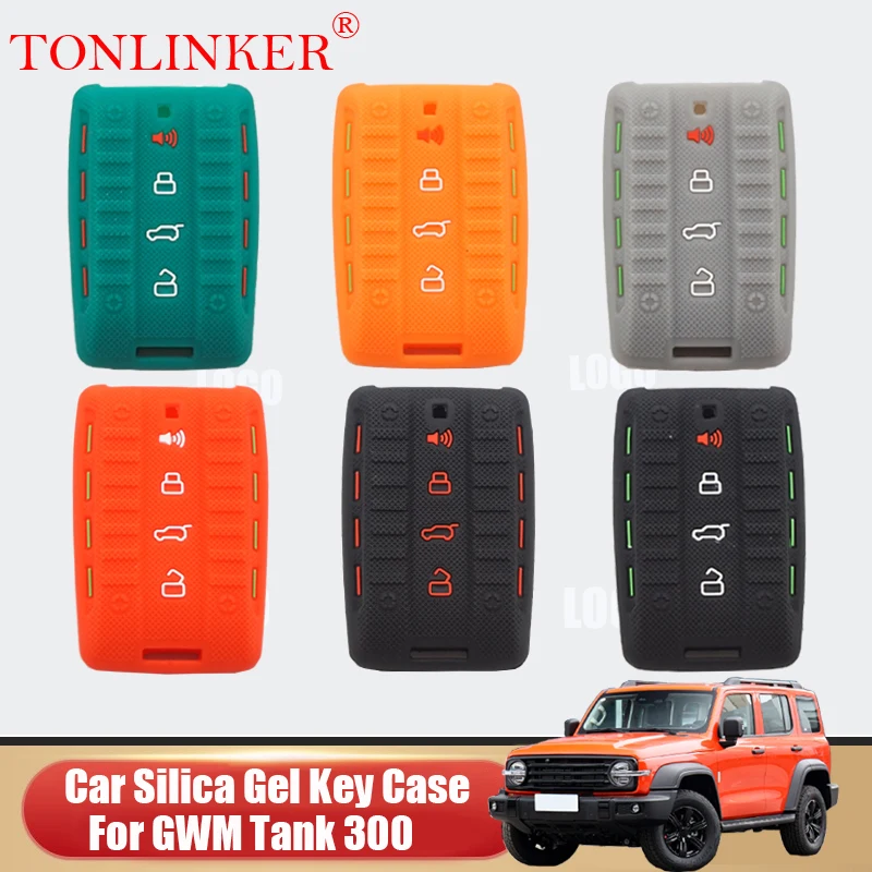 Silica Gel Car Dedicated Key Case For Gwm Tank 300 Tank300 2021 2022 ...