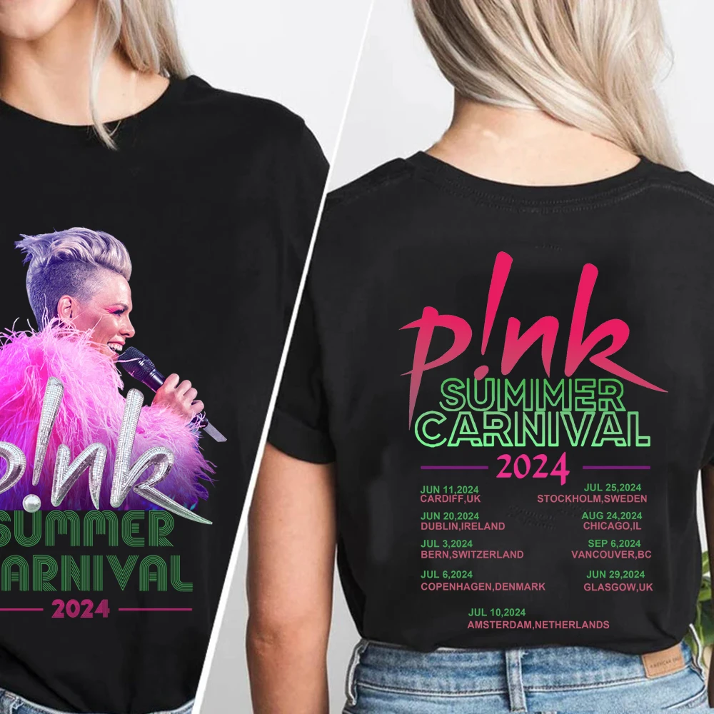P!nk Pink Singer Summer Carnival 2024 Shirt, P!nk Fan Gift sold by ...