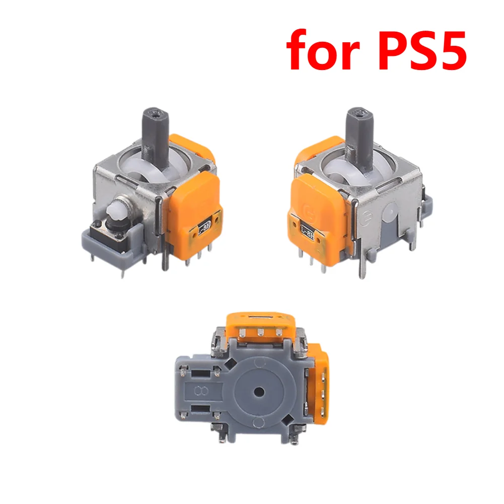 2pcs Hall Electromagnetic Joysticks High Precision Analog Sensor Thumb ...