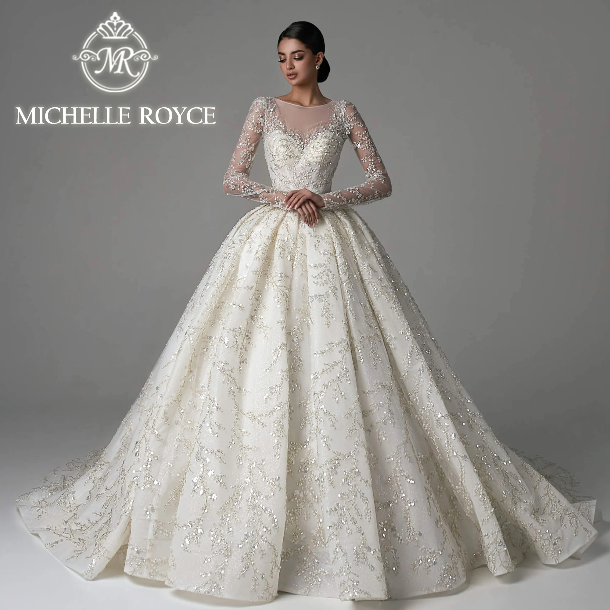 Michelle-Royce-Ball-Gown-Wedding-Dresses-For-Woman-2024High-Quality ...