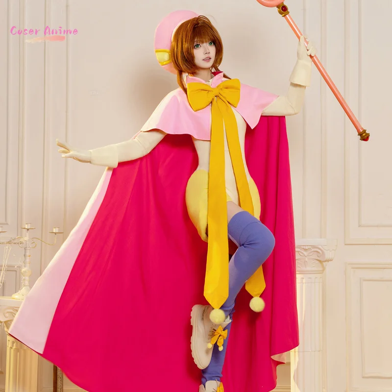 【Coser】Anime Cardcaptor Sakura Card Captor Kinomoto Sakura Cosplay ...
