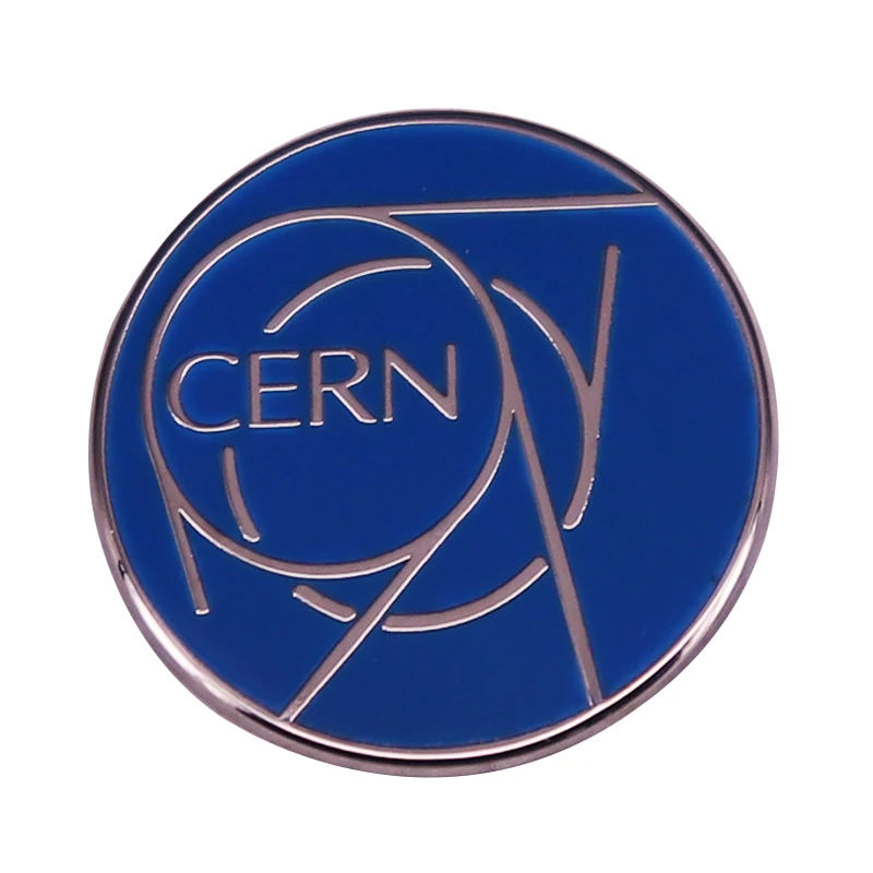 Nuclear-Research-Organization-CERN-Logo-Enamel-Pin-Hadron-Collider ...