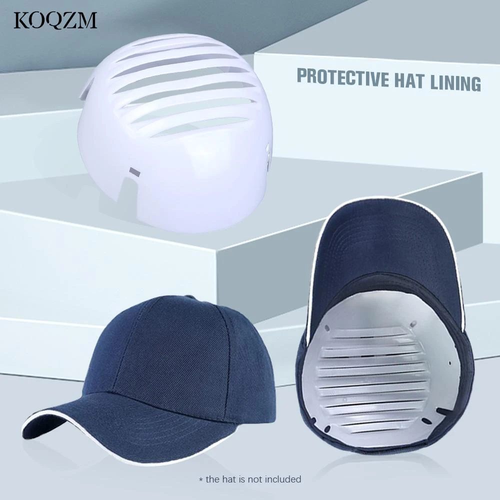 Safety Helmet Protective Hat Lining Pe Bump Cap Insert Lightweight Anti ...
