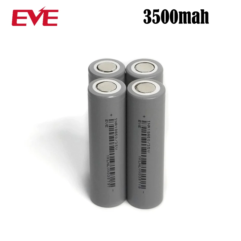 EVE 18650 배터리, 3500mAh, 35V 원통형 셀, 리튬 배터리, 소비자 전자 제품, 잠수함 전기 지게차, 1-10 개