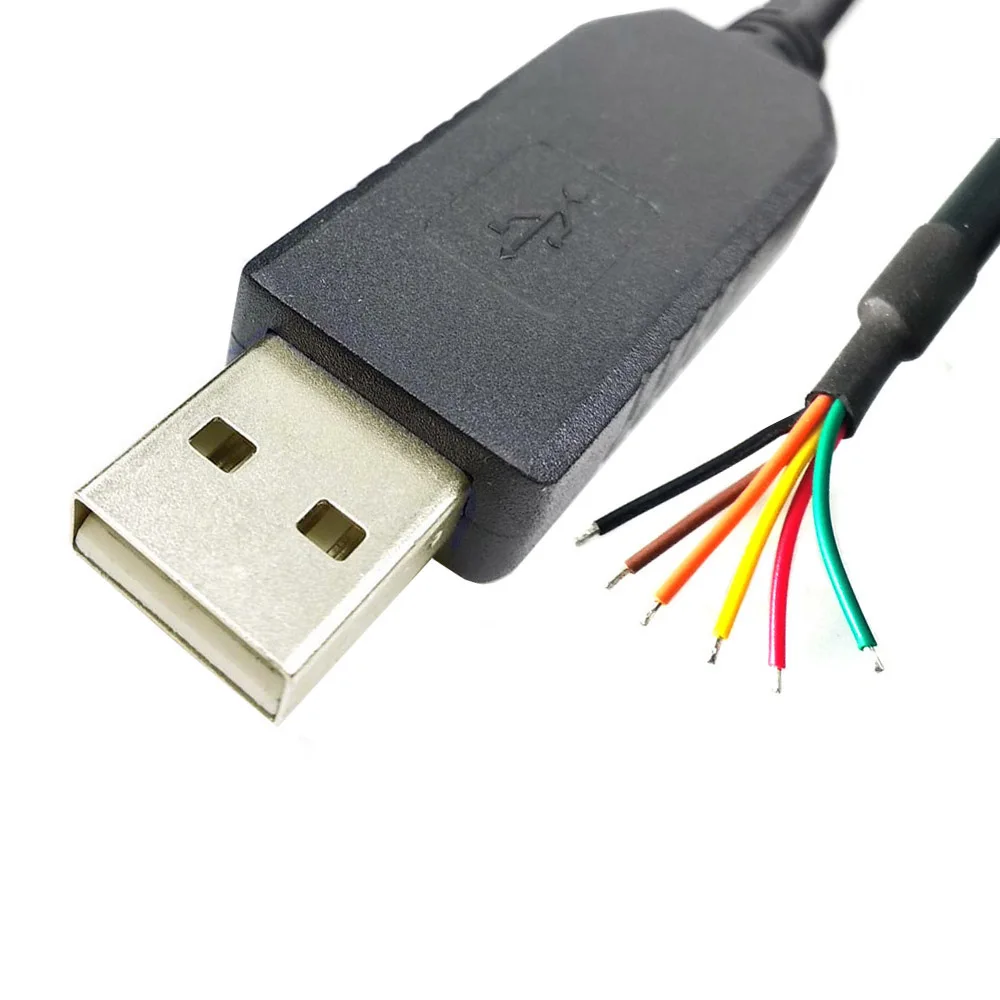 Prolific Pl2303ra Usb Rs232 Serial Drivers Cable Wire End Txd Rxd Gnd ...