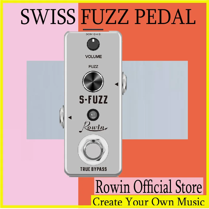 Rowin Pedal de efectos de guitarra analógica, LEF 325, sonidos clásicos ...