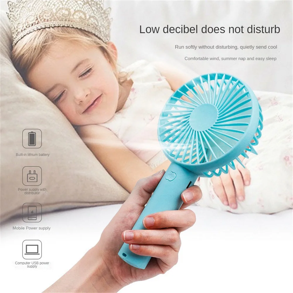 Portable Handheld Fan Rechargeable Cooling Mini USB Fan - Excel Store