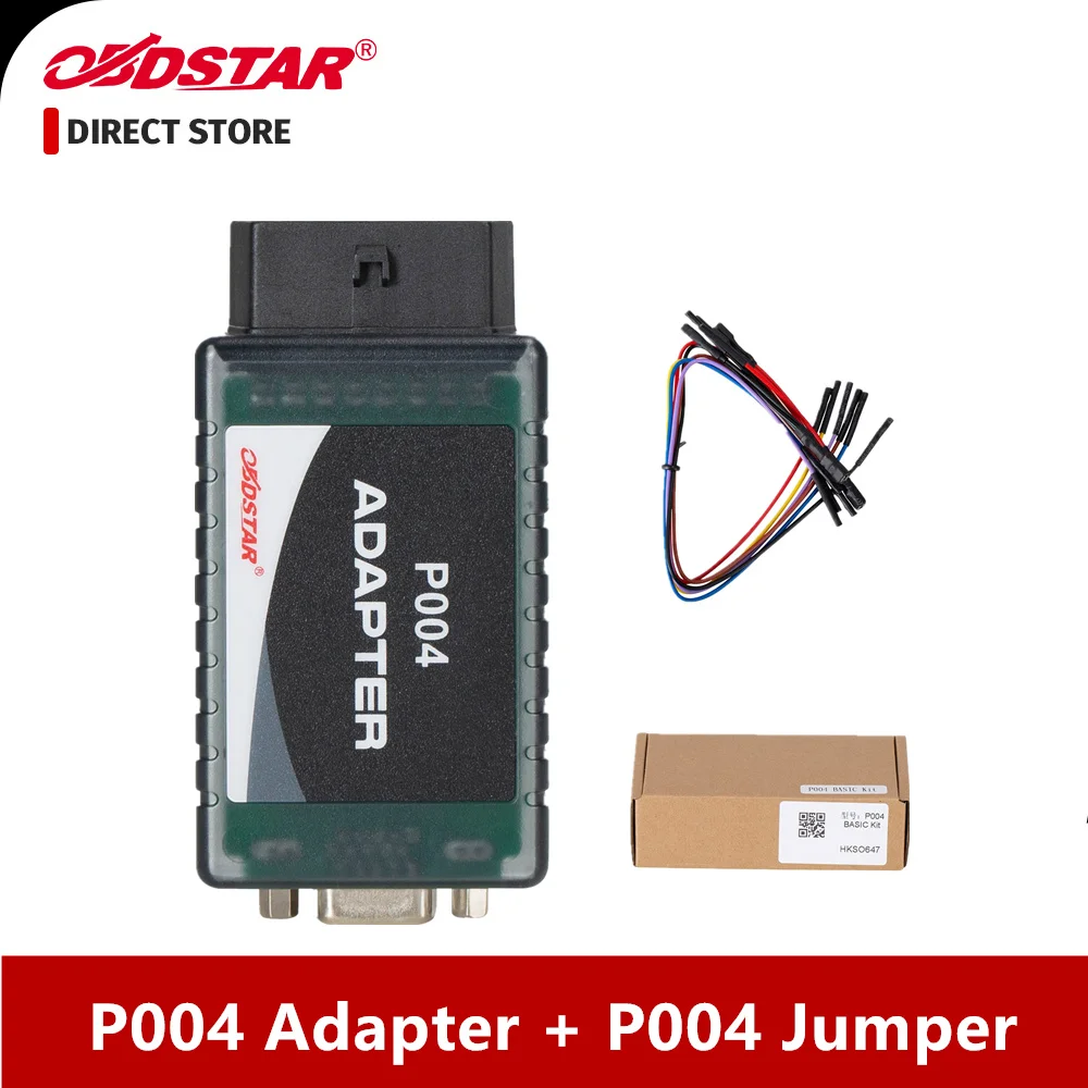 OBDSTAR AIRBAG RESET KIT P004 Adapter+P004 Jumper Covers 38 Brands and ...