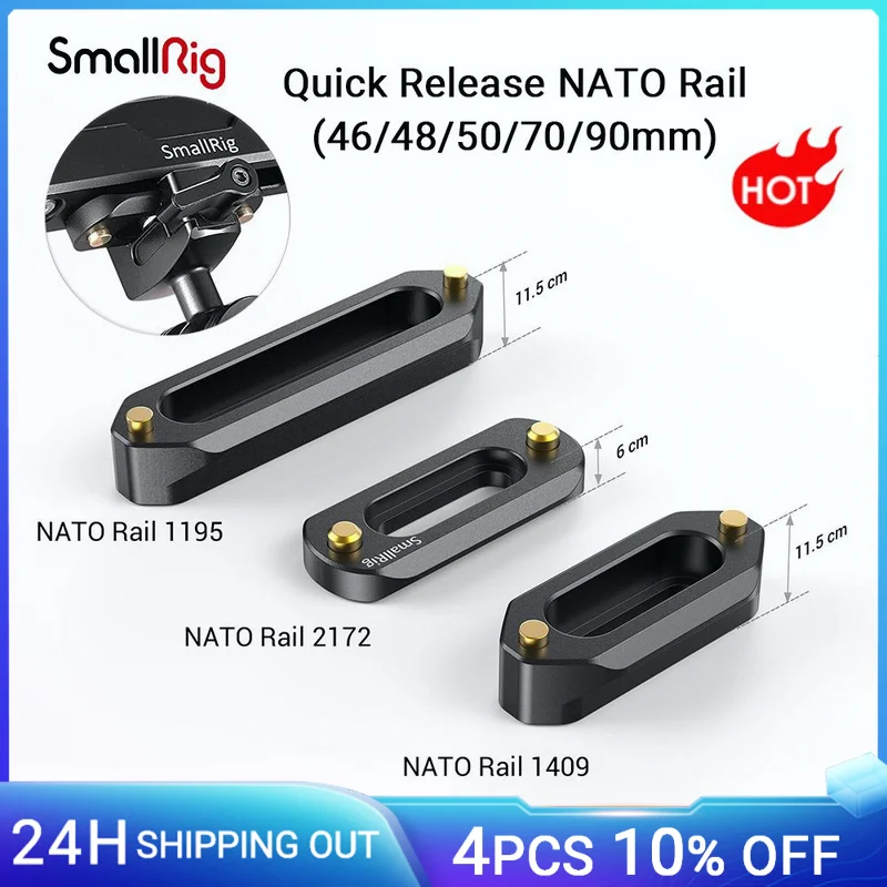 SmallRig-Mini-NATO-Rail-Camera-Anti-Off-Quick-Release-NATO-Rail ...