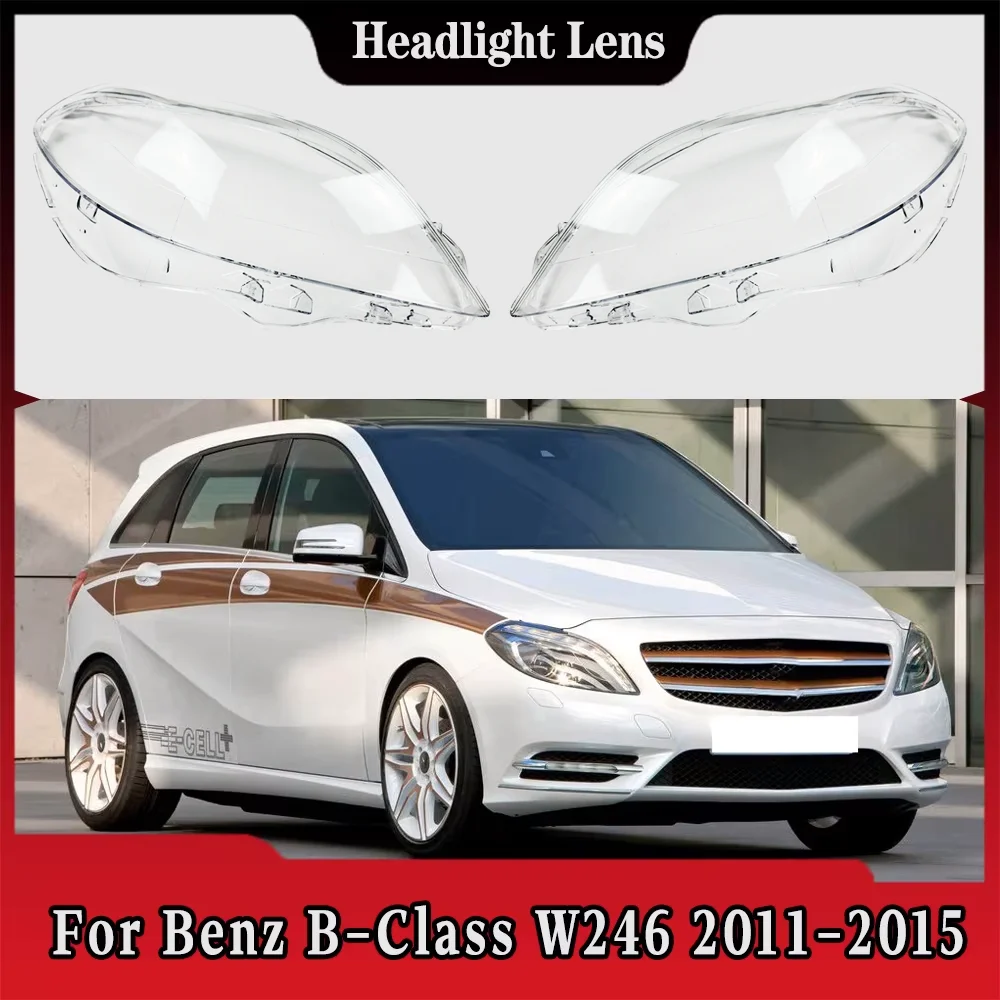 For Benz B-Class W246 B180 B200 2011 2012 2013 2014 2015 Headlamp Cover ...
