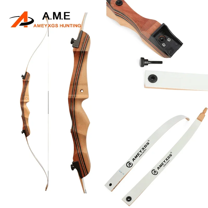 10-20lbs-48-54inch-Bogens-chie-en-Recurve-Bogen-Ahorn-Laminat-Bogen ...