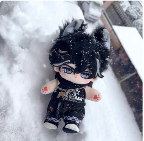 Japanese Anime Genshin Impact Wriothesley 20cm Doll Cosplay Cartoon ...