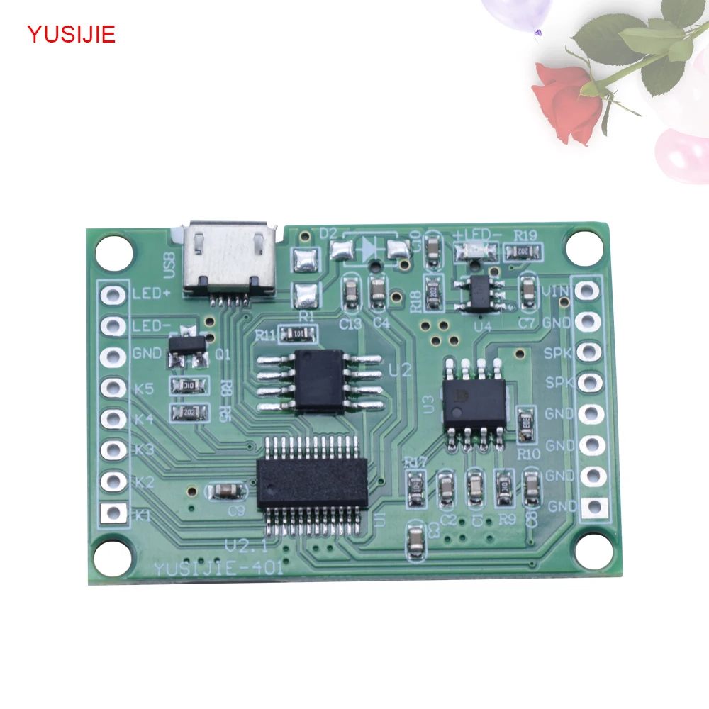 YUSIJIE-401-Customized-voice-chip-module-computer-can-download-MP3 ...