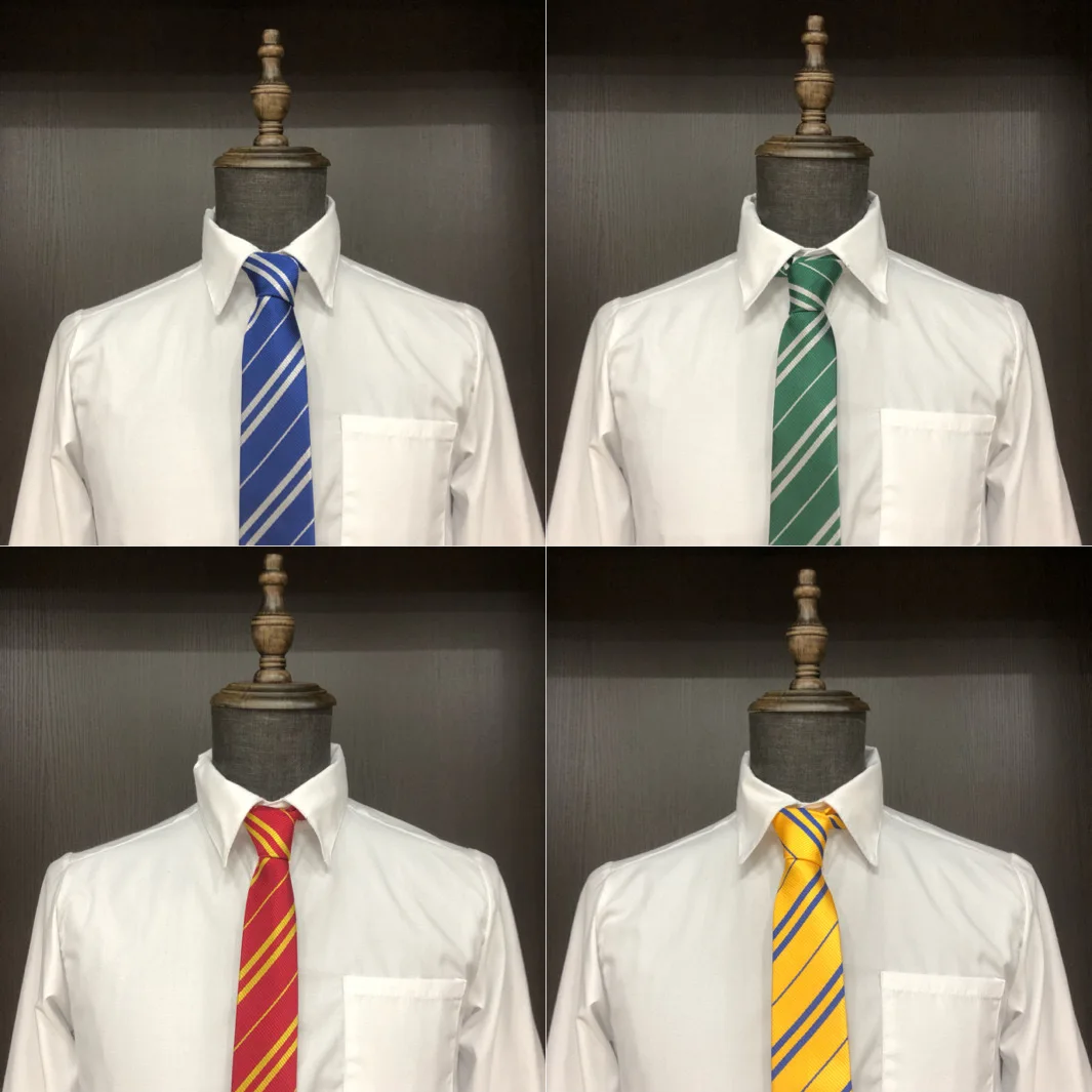 Corbata-de-Harry-Potter-con-Tem-tica-Universitaria-de-Hogwarts-emblema ...