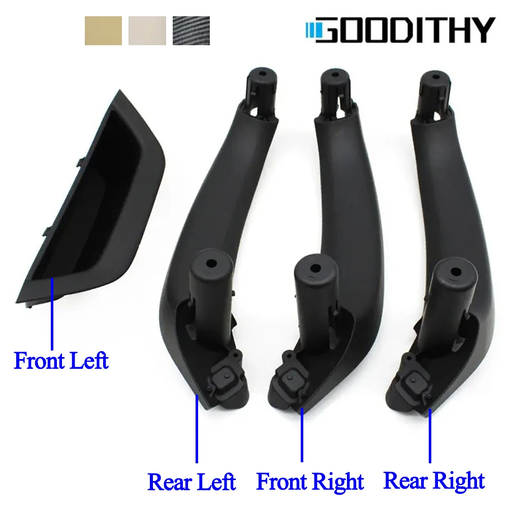 LHD-4PCS-SET-Interior-Car-Inner-Door-Handle-Cover-Panel-Replacement ...