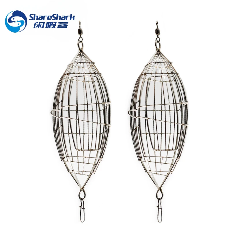 Fishing-Tools-Fishing-Bait-Cage-Stainless-Steel-Carp-Fishing-Trap-Cage ...