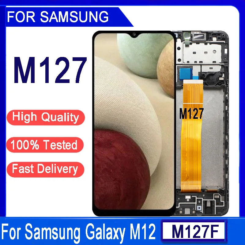 6-5-Originele-M127-Lcd-Voor-Samsung-Galaxy-M12-M127-Lcd-M127f-M127-G ...
