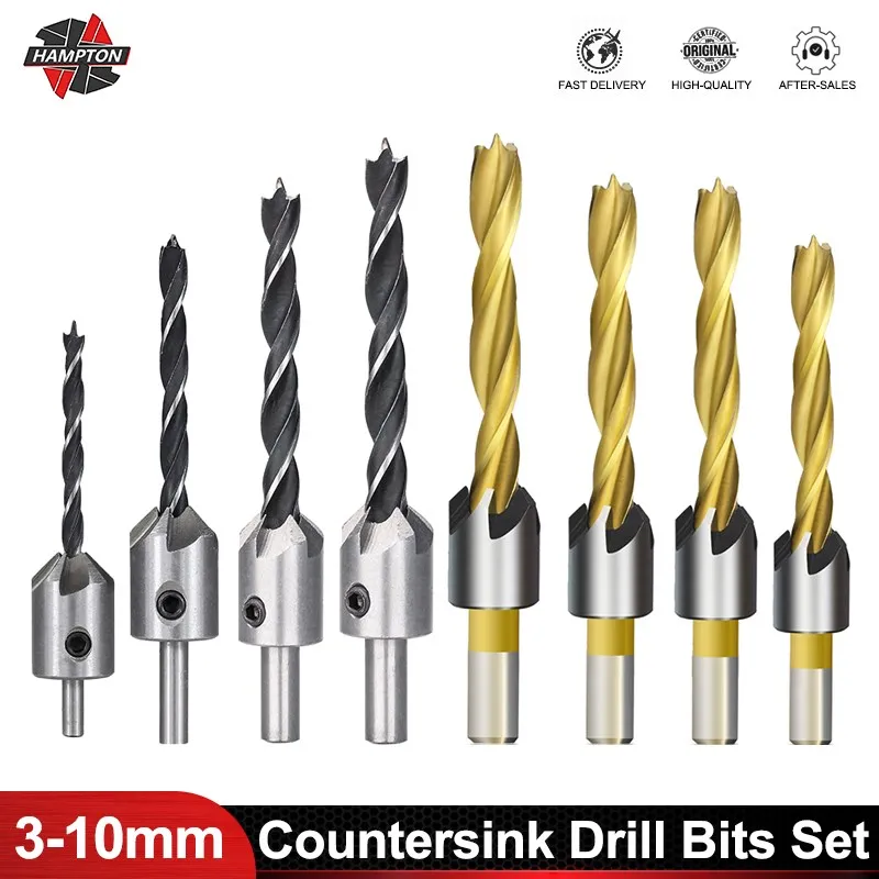 HSS-Countersink-Drill-Bits-Set-for-Woodworking-Tools-With-Hex-Key-Screw ...