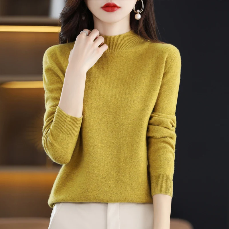 Best Merino Wool Sweaters Women | Pullover Women 100 Merino Wool - 100% ...