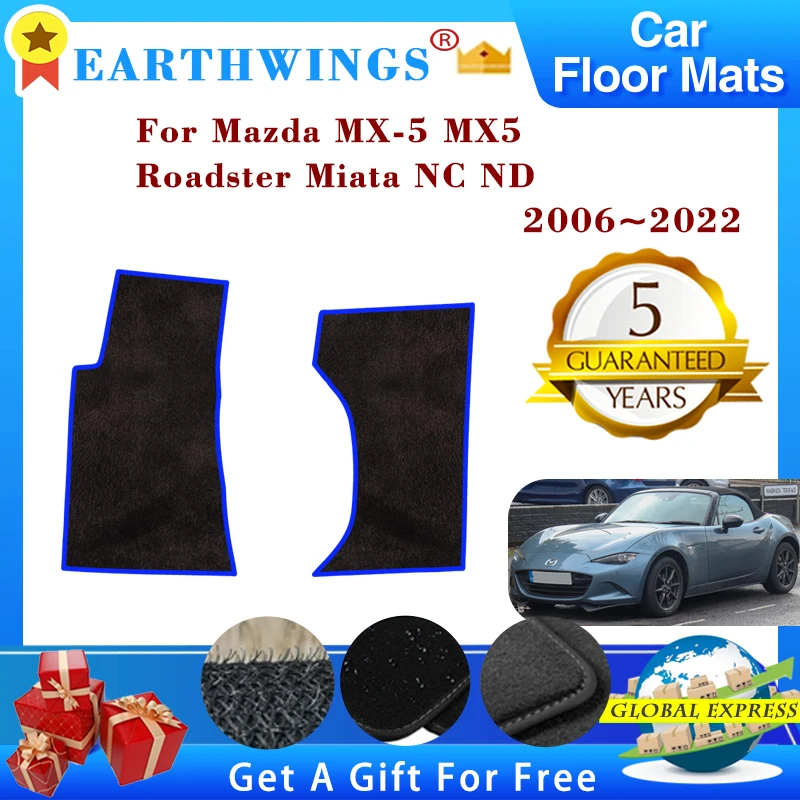 For Mazda MX-5 MX5 Roadster Miata NC ND 2006~2022 Car Floor Mats ...