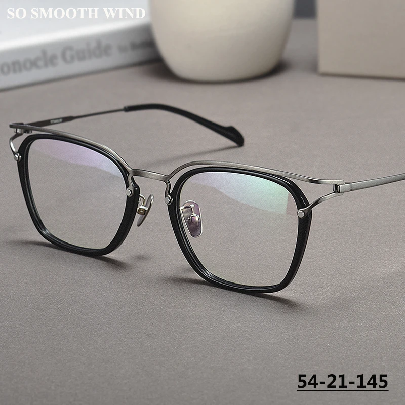 150MM-Japanese-Big-Face-Glasses-Frame-High-Quality-Designer-Acetate ...