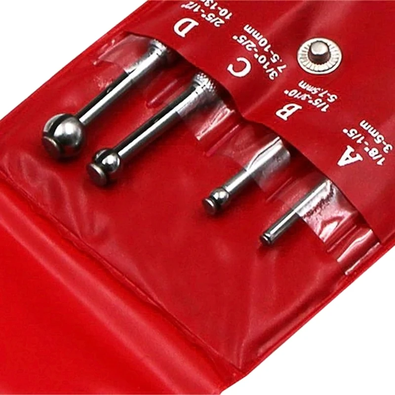 4 Pcs/set Telescopic Small Hole Bore Gauge Set Ball Type Metal Gage 1/8 ...