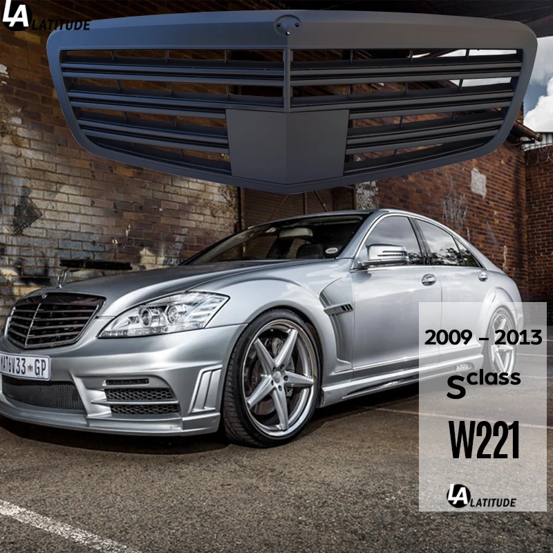 S Class Grill, for 2009 - 2013 Mercedes S Class Facelifted W221 4-Door ...