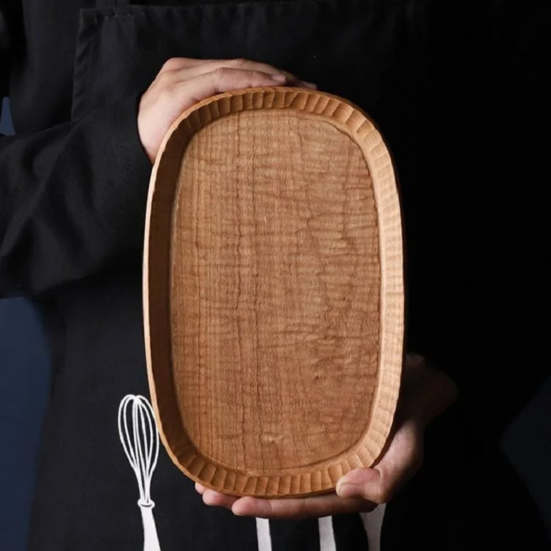 Japanese-Style-Tray-Handmade-Tea-Tray-Solid-Wood-Carved-Fruit-Tray ...