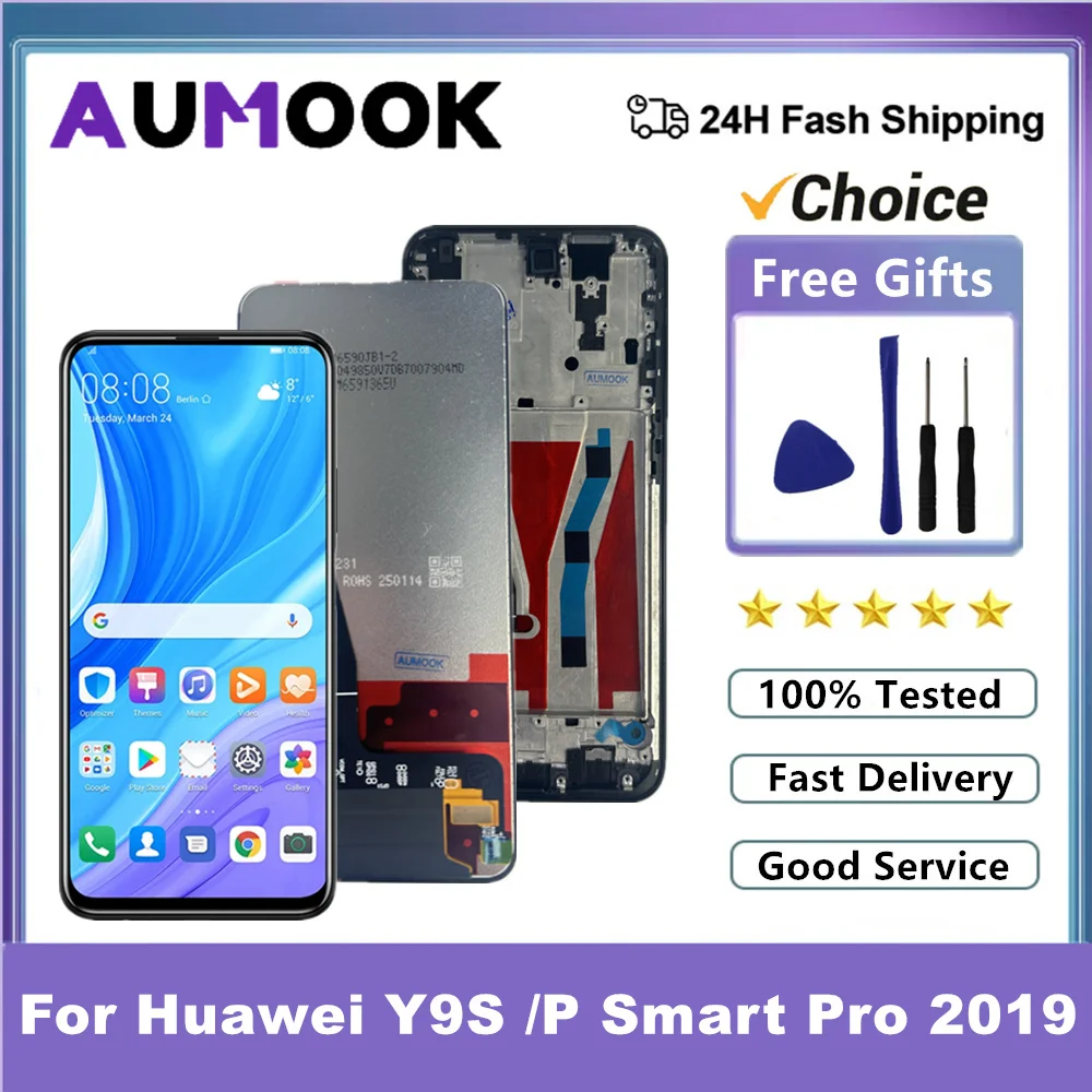 Pantalla LCD de 6,59 pulgadas para Huawei Y9S LCD STK-L21 STK-LX3 STK ...