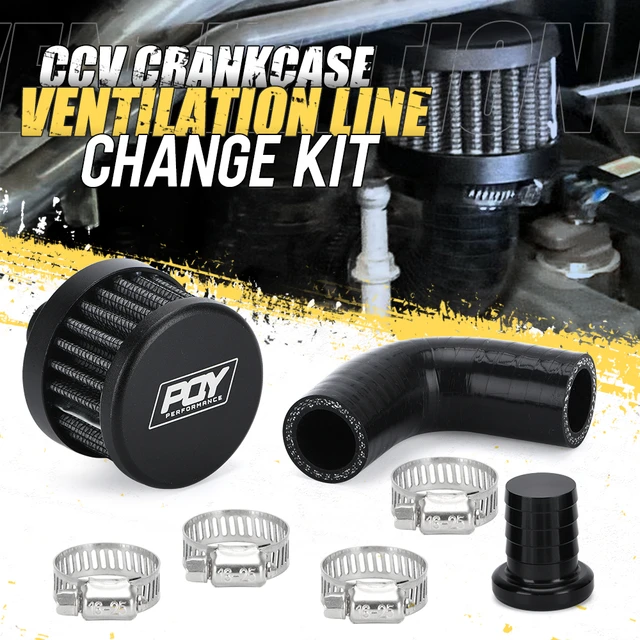 2007-2019 Dodge Cummins CCV Reroute Engine Ventilation Kit, 46% OFF