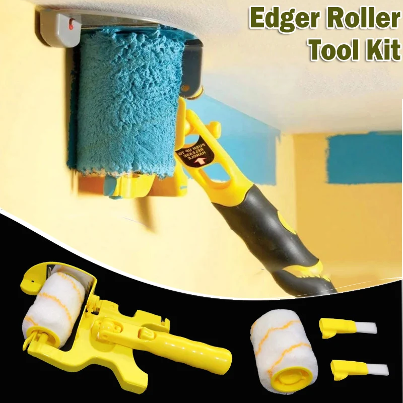 Multifunction-Wall-Paint-Roller-Set-Professional-Clean-cut-Edger ...