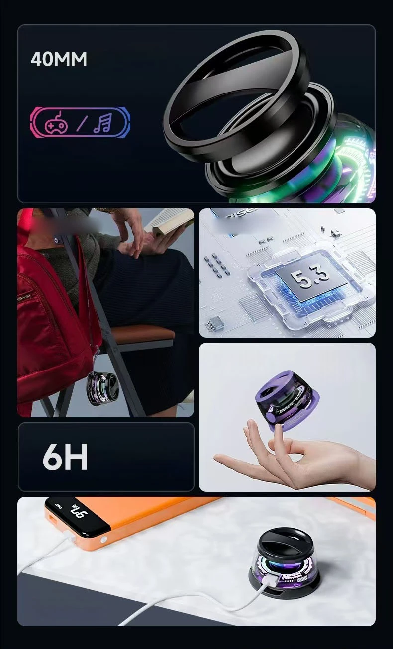 Magnetic Portable Bluetooth Speaker G200 Mini Sound Box Magnetic ...