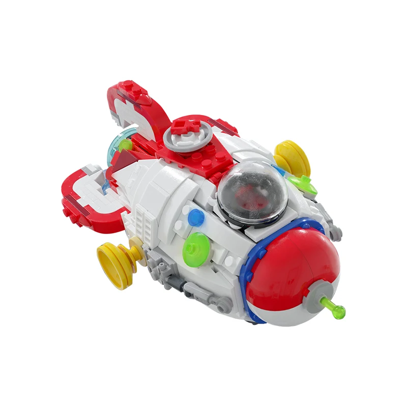 Anime-Pikmined-Captain-Olimar-S-S-Dolphin-Delivery-Ship-MOC-Building ...