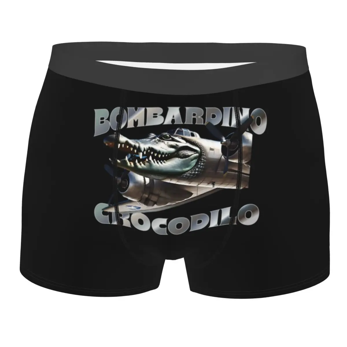 Custom Male Fashion Italian Brainrot Bombardino Crocodilo Men Underwear ...