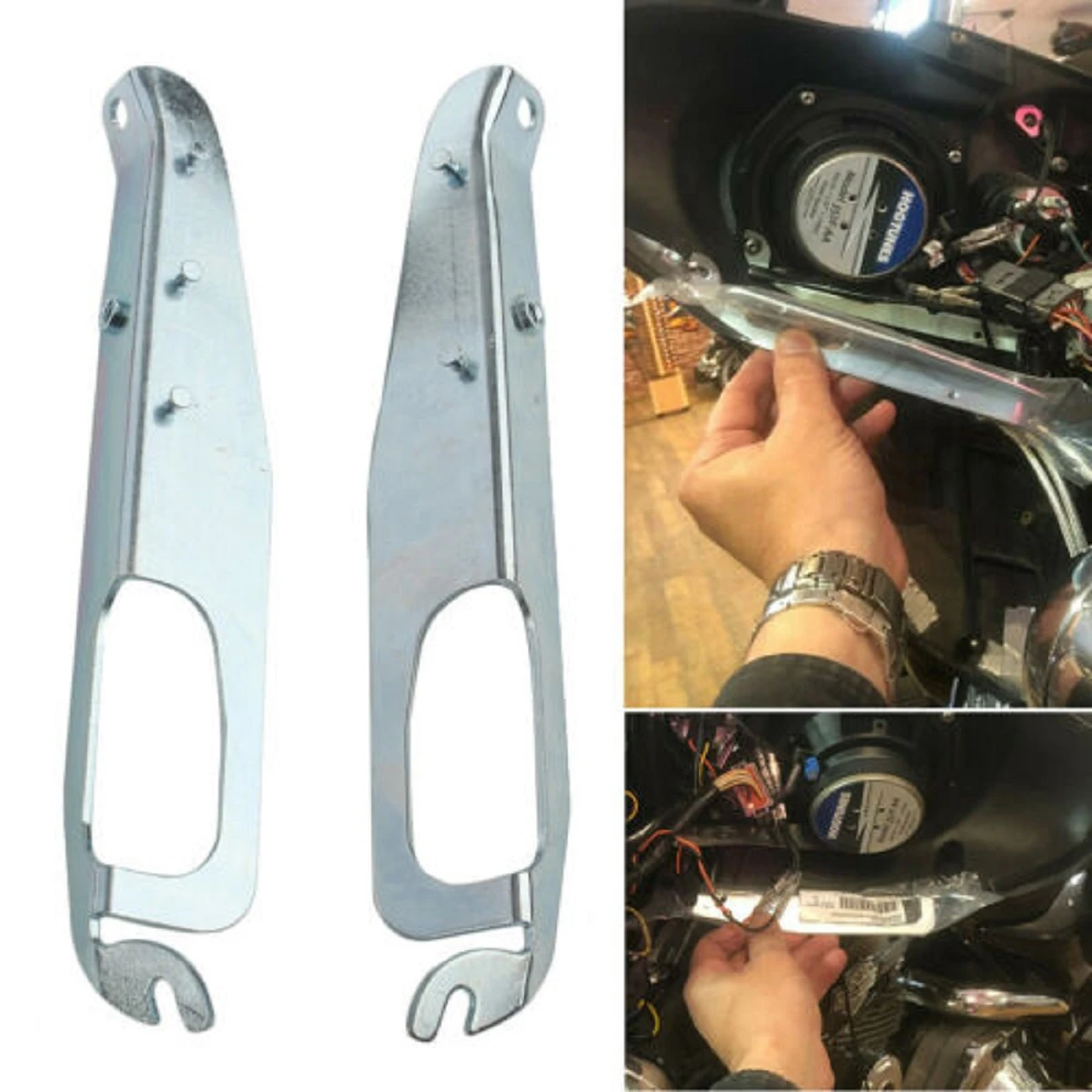 motorcycle Heavy Duty Inner Fairing Support Bracket For Harley Touring ...