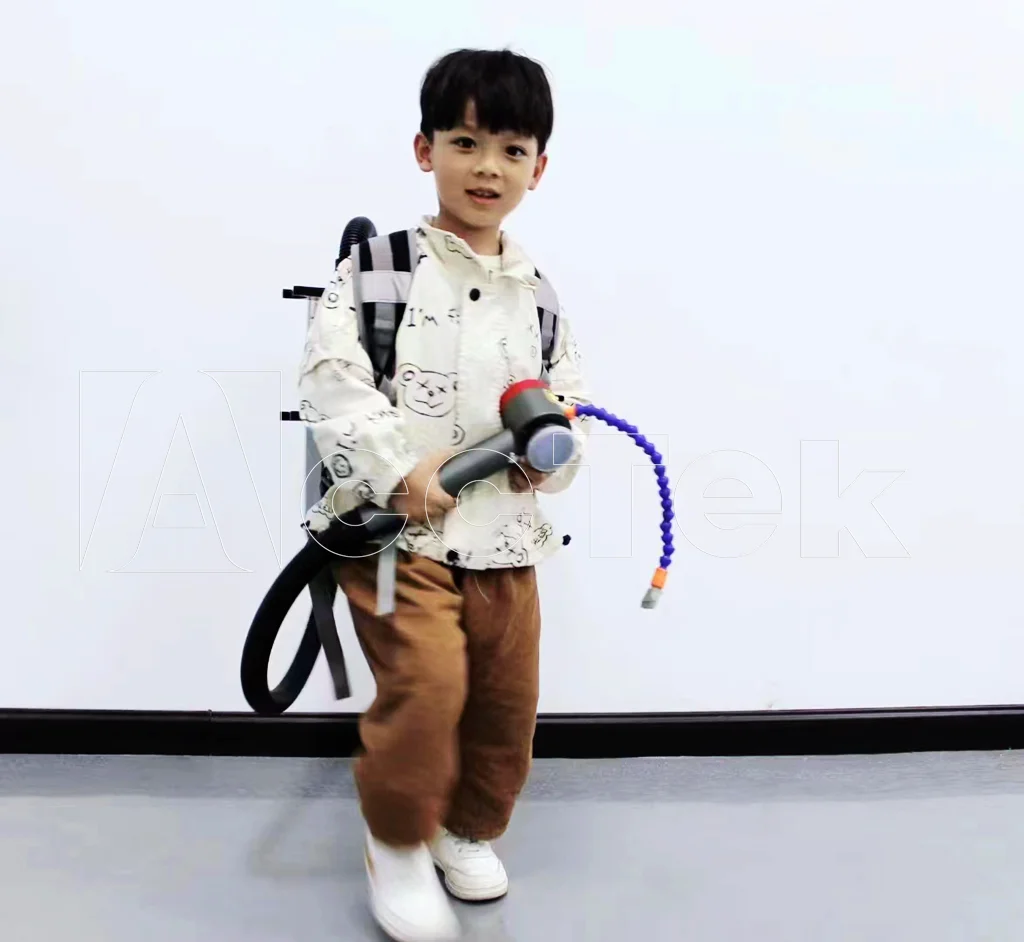 Portable Laser Cleaner Backpack Dust Laser Cleaning Machine Laser Rust ...