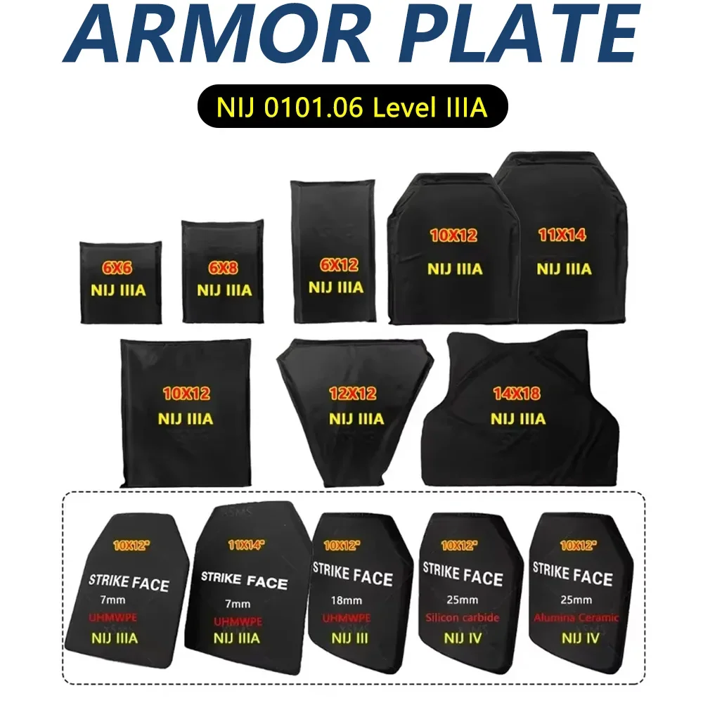NIJ-IIIA-NIJ-III-Soft-Hard-Bulletproof-Plates-Ballistic-Vest ...