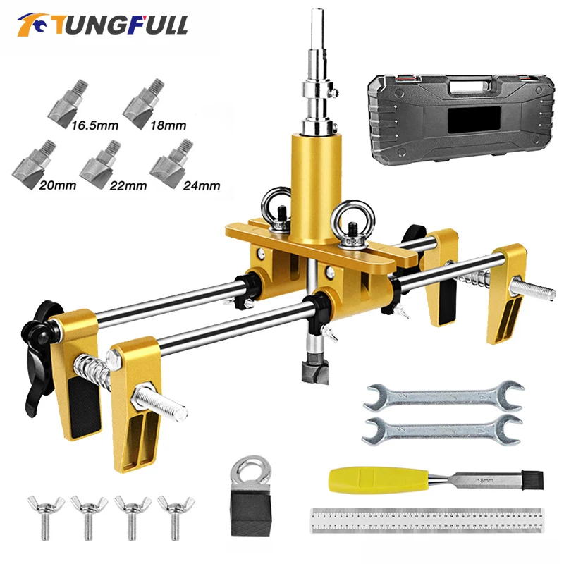 Wooden Door Lock Hole Opener Slotting Machine Doorlock Mortising ...
