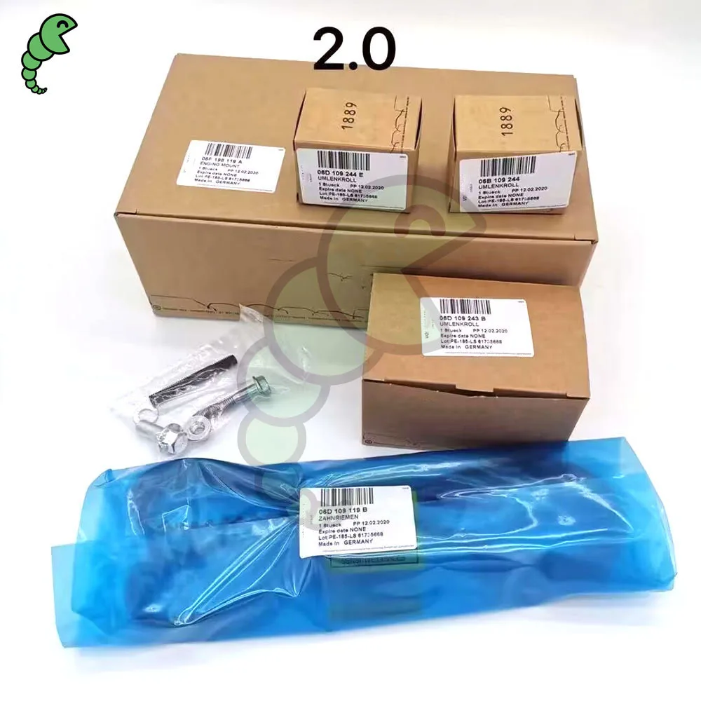 06B109244-Timing-Belt-Kit-Engine-Water-Pump-Chain-Tensioner-06F198119B ...